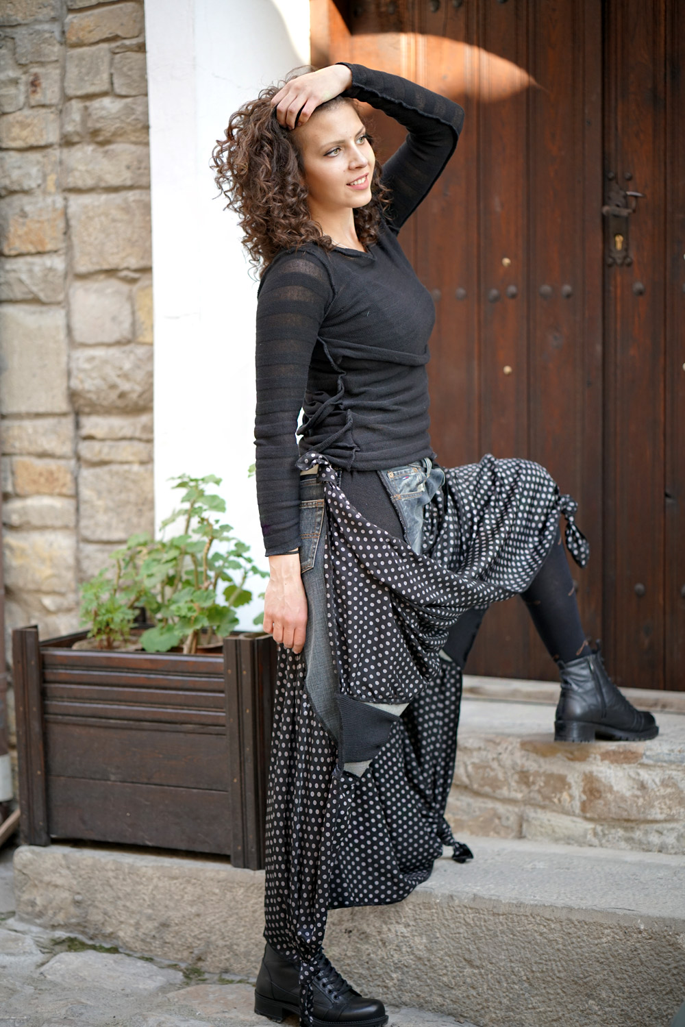 Collection Upcycle denim by Axel Hardy